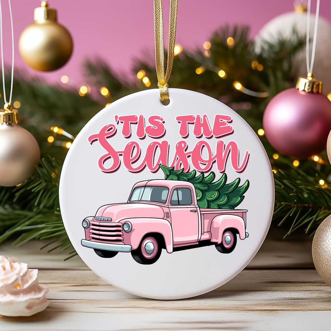 Tis' the Season Ornament Christmas Ornament Retro - Etsy