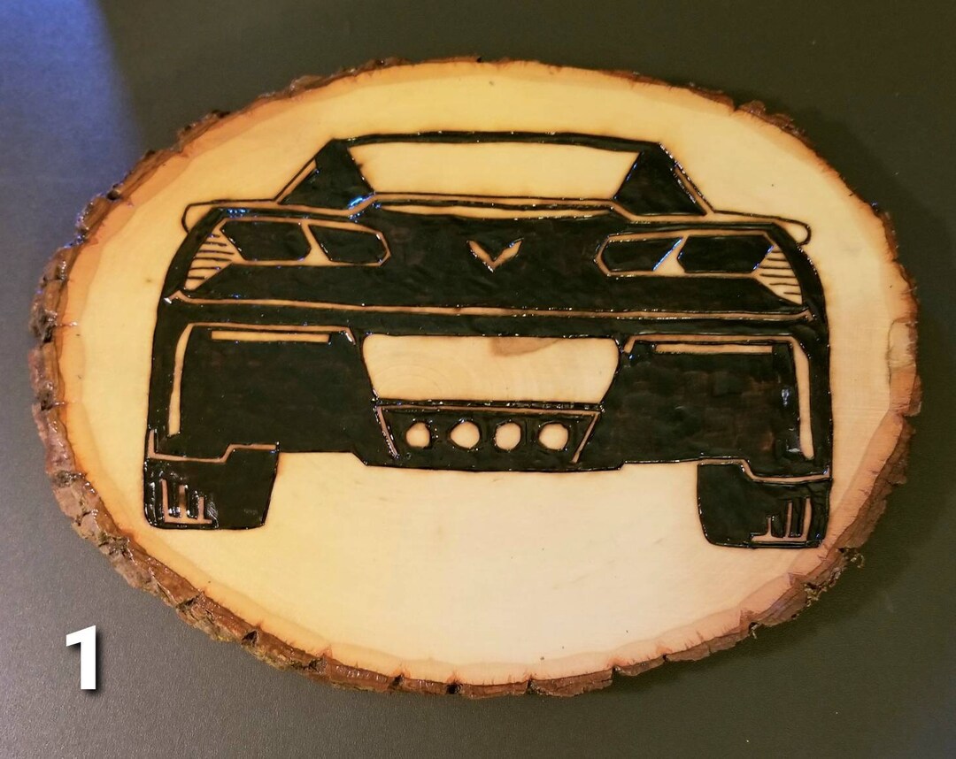 Muscle Car/classic Car Themed Wood Burned Plaques - Etsy