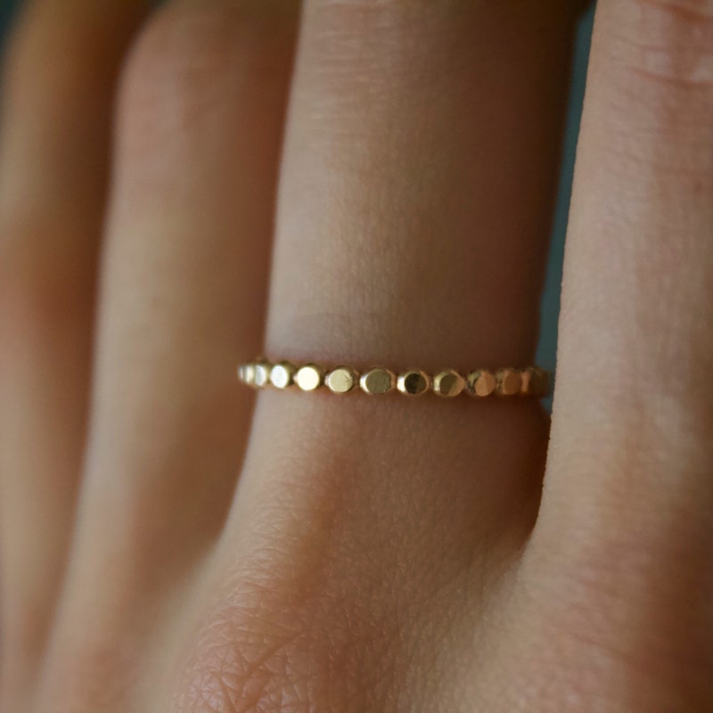 Dotted Ring - Etsy