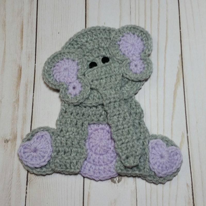Elephant Applique - Etsy