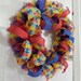 Autism Wreath, Autism Awareness Wreath, Autism Door Wreath, Teacher ...