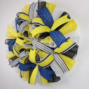 911 Dispatcher Front Door Wreath, Police Dispatcher Door Decor ...