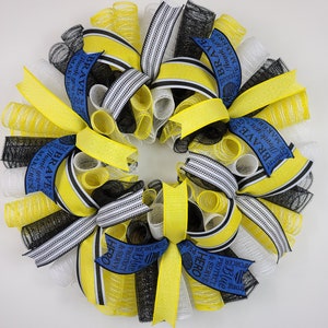 911 Dispatcher Front Door Wreath, Police Dispatcher Door Decor ...