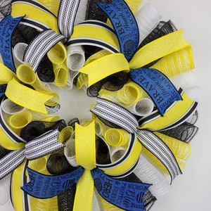 911 Dispatcher Front Door Wreath, Police Dispatcher Door Decor ...