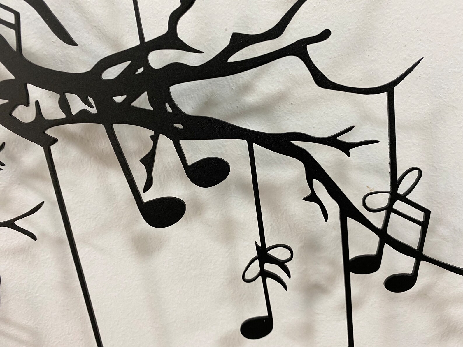Tree of Music Wall Art, Metal Wall Decor, Music Decor, Music Decor ...