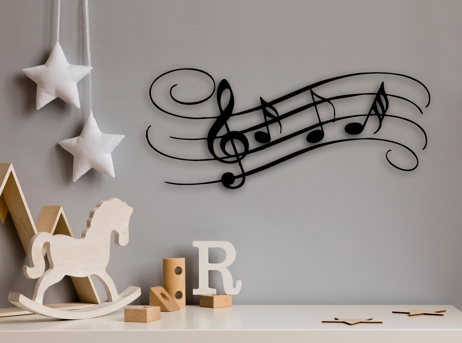 Music Notes Wall Art Metal Wall Decor Music Decor Music - Etsy