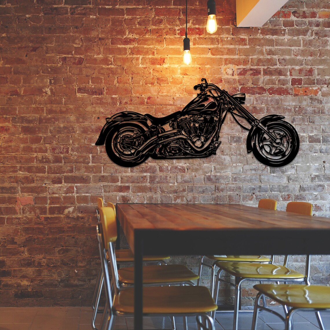 Art Of Metal Motors Metal Wall Decor Harley Davidson Sign Etsy