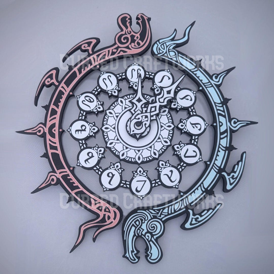 Final Fantasy XIV DSR Dragonsong's Reprise Clock - Etsy
