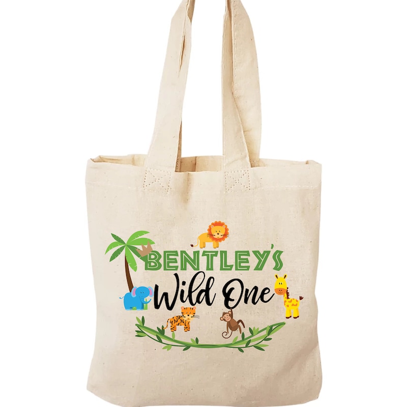 Jungle Animal Party Bag - Etsy