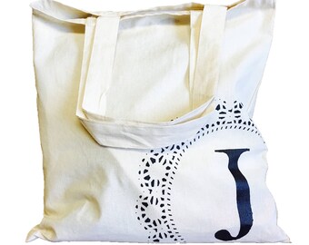 Bag with initials | Etsy