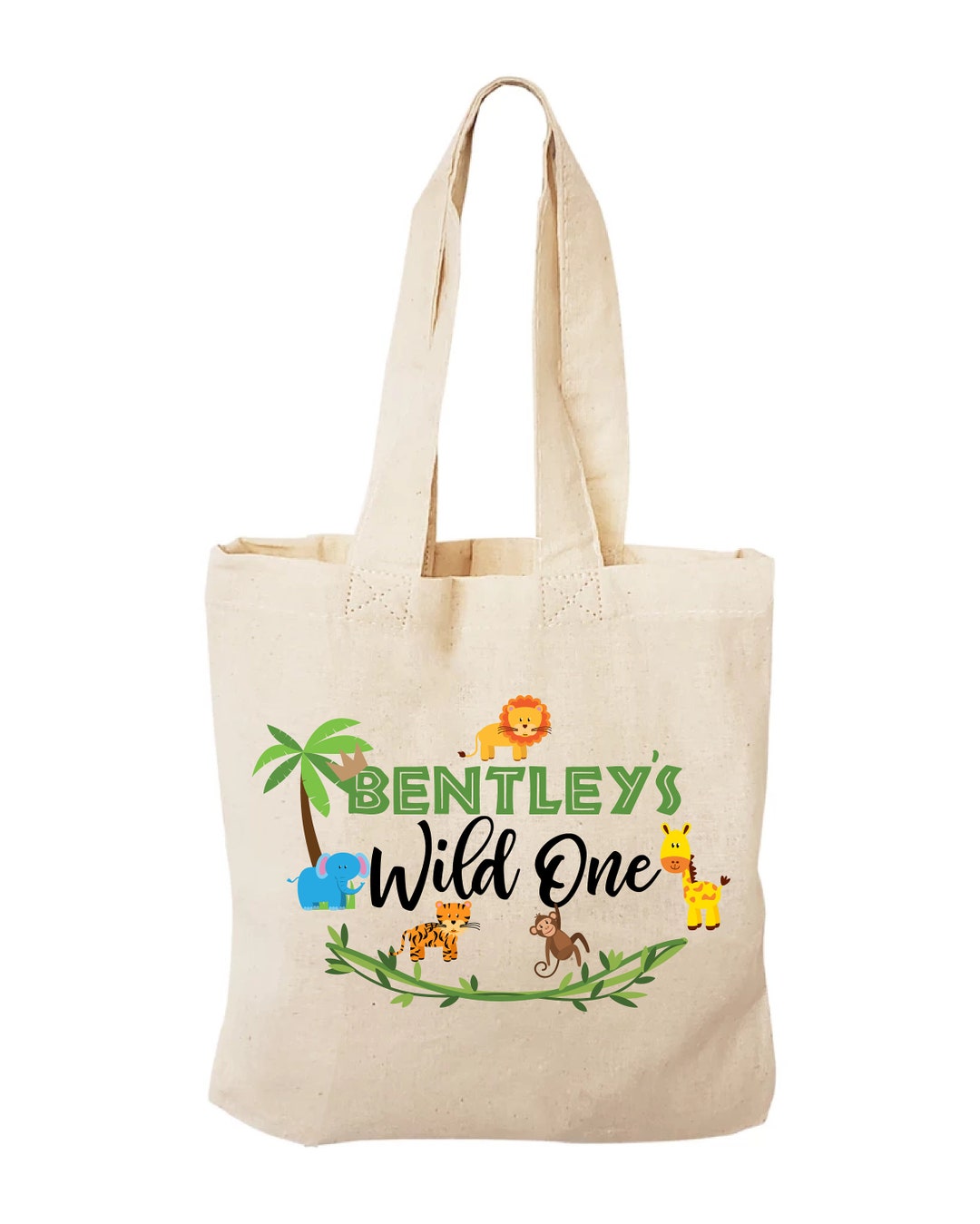 Wild One Treat Bags, Wild One Party, Jungle Party Favors, Party Favor ...