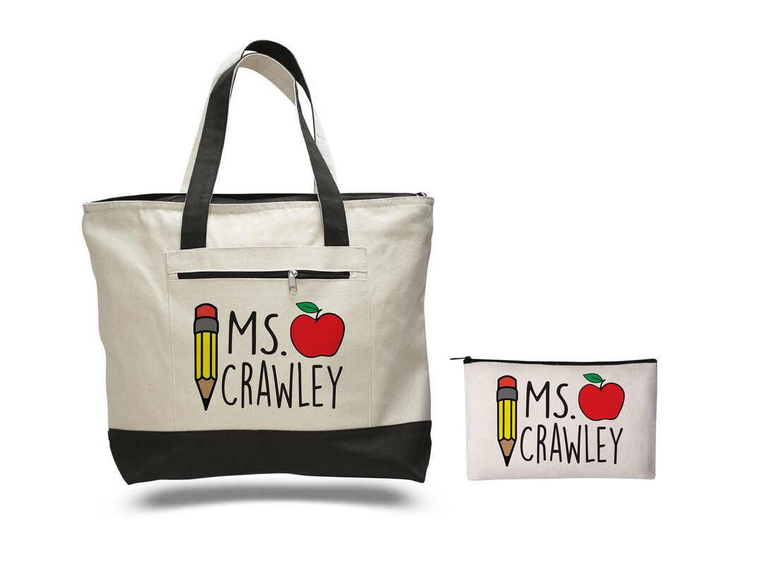 Teacher Gift Set, Teacher Gift Bundle, Teacher Tote, Teacher Pencil ...