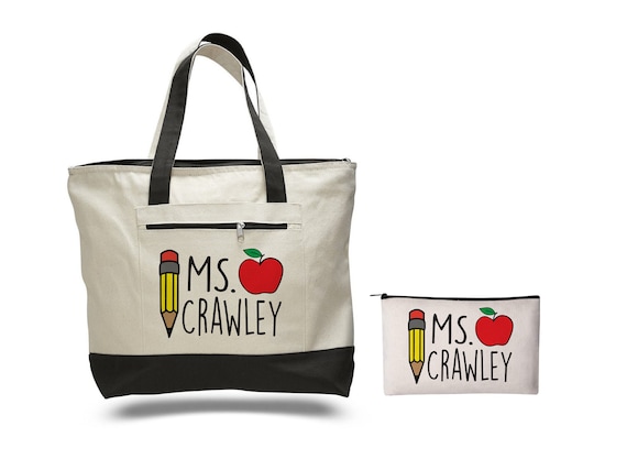 Teacher Gift Set Teacher Gift Bundle Teacher Tote Teacher | Etsy