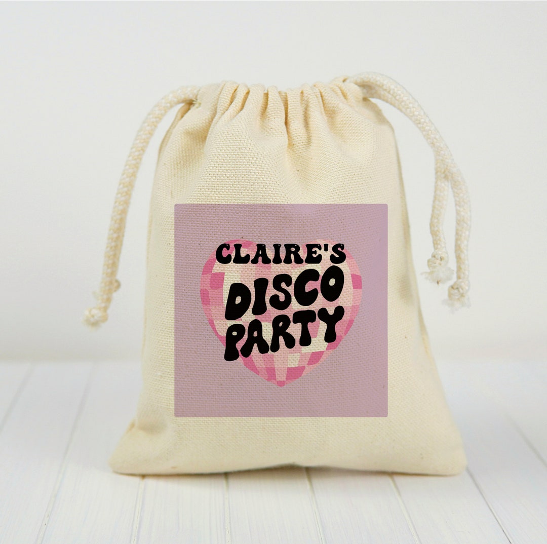 Disco Party Treat Bags, Disco Party Favor Bags, Disco Goodie Bags ...