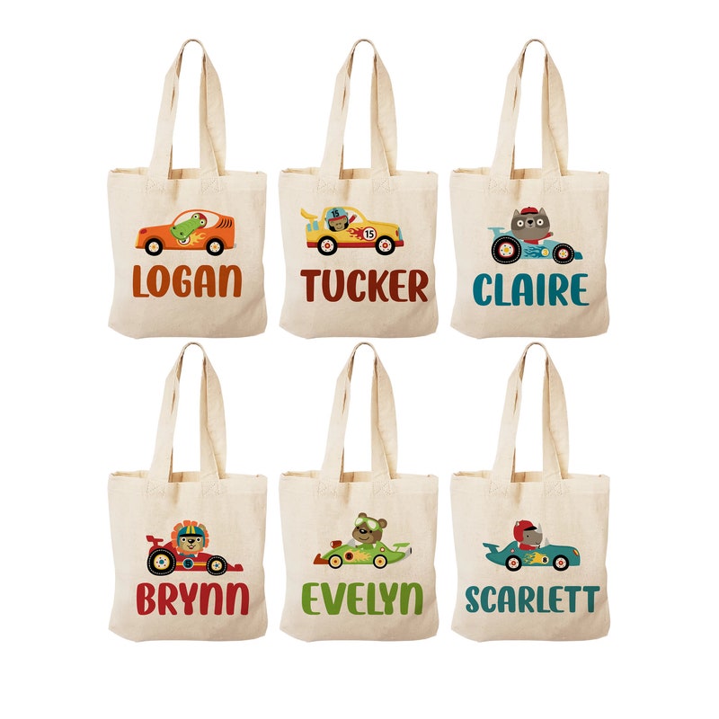 Car Theme Birthday Bags - Etsy