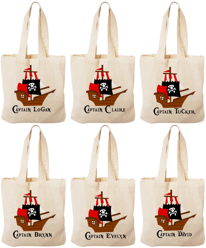 Pirate Party Favor Bags Pirate Treat Bags Pirate Gift Bags | Etsy