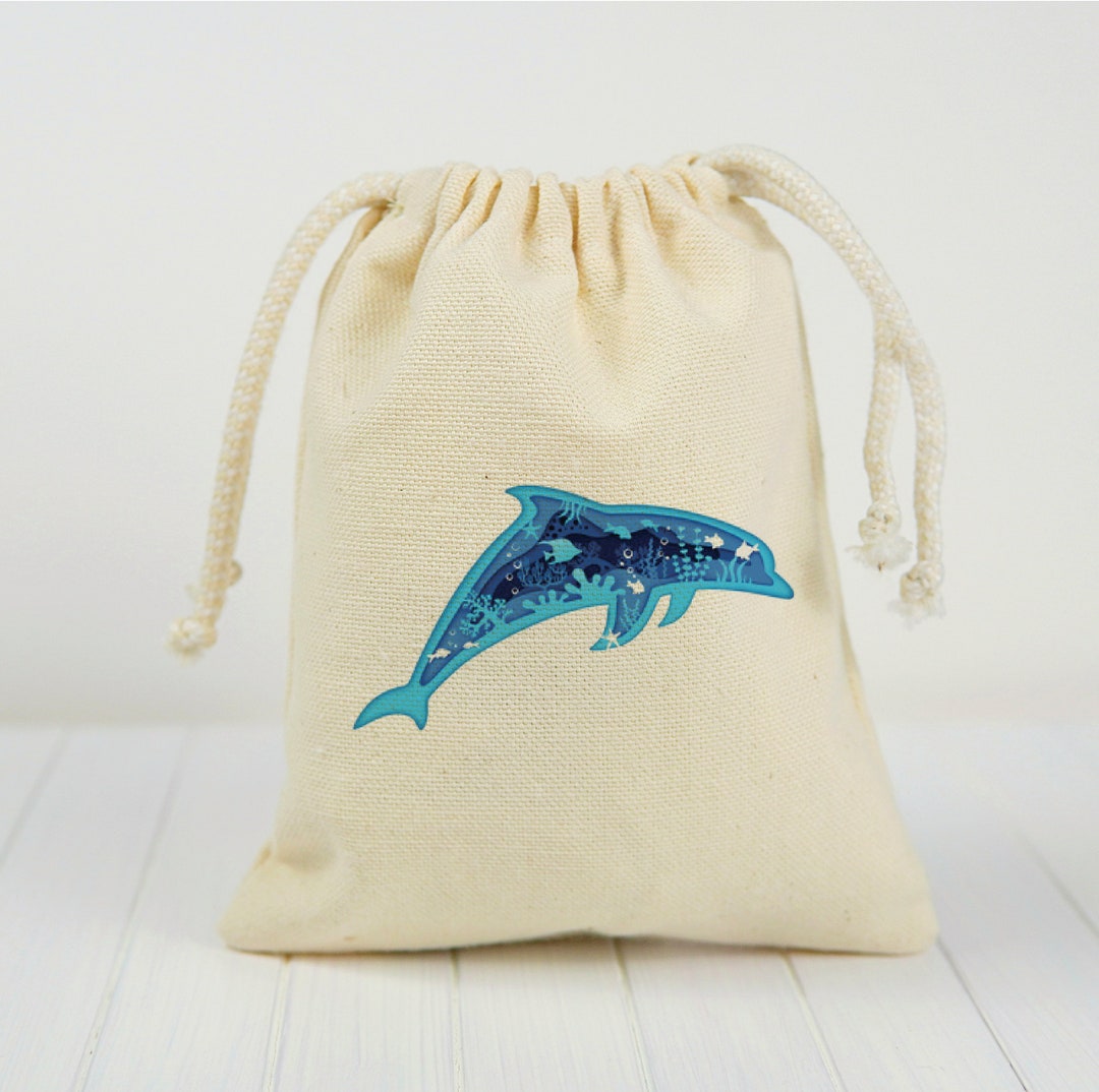 Dolphin Treat Bags, Dolphin Party Favor Bags, Dolphin Goodie Bags ...