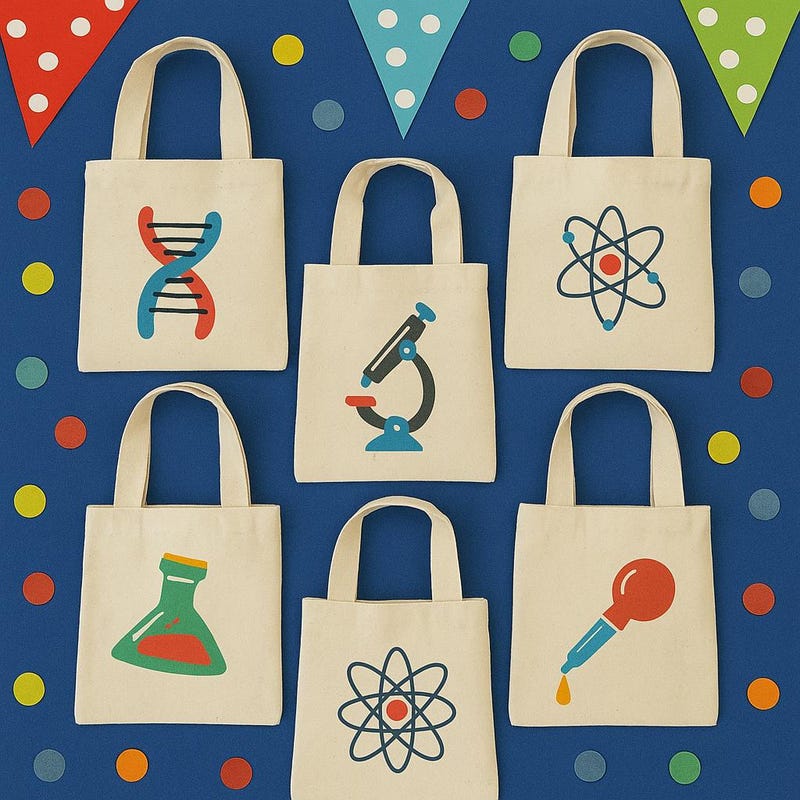 Science Party Goody Bags - Etsy