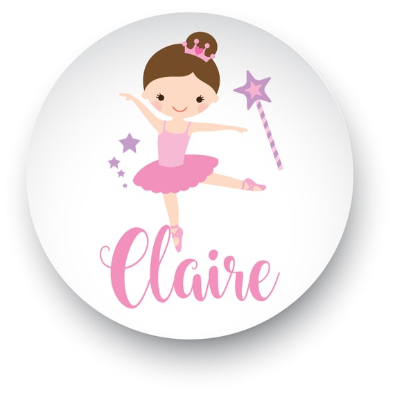 Ballerina Party Favor Stickers Stickers Ballet Party Favors | Etsy