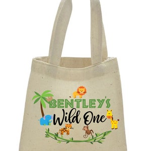 Wild One Treat Bags, Wild One Party, Jungle Party Favors, Party Favor ...