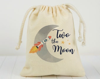 Two the Moon Favor Box Outer Space Favor Box - Etsy