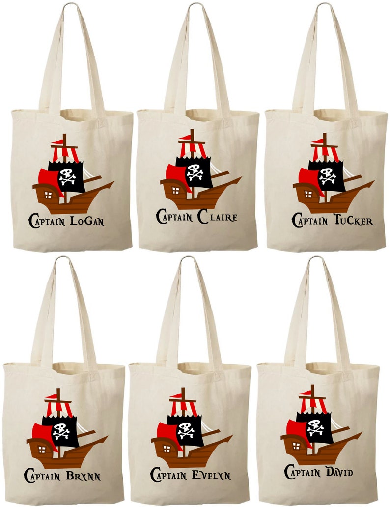 Pirate Party Favor Bags Pirate Treat Bags Pirate Gift Bags | Etsy