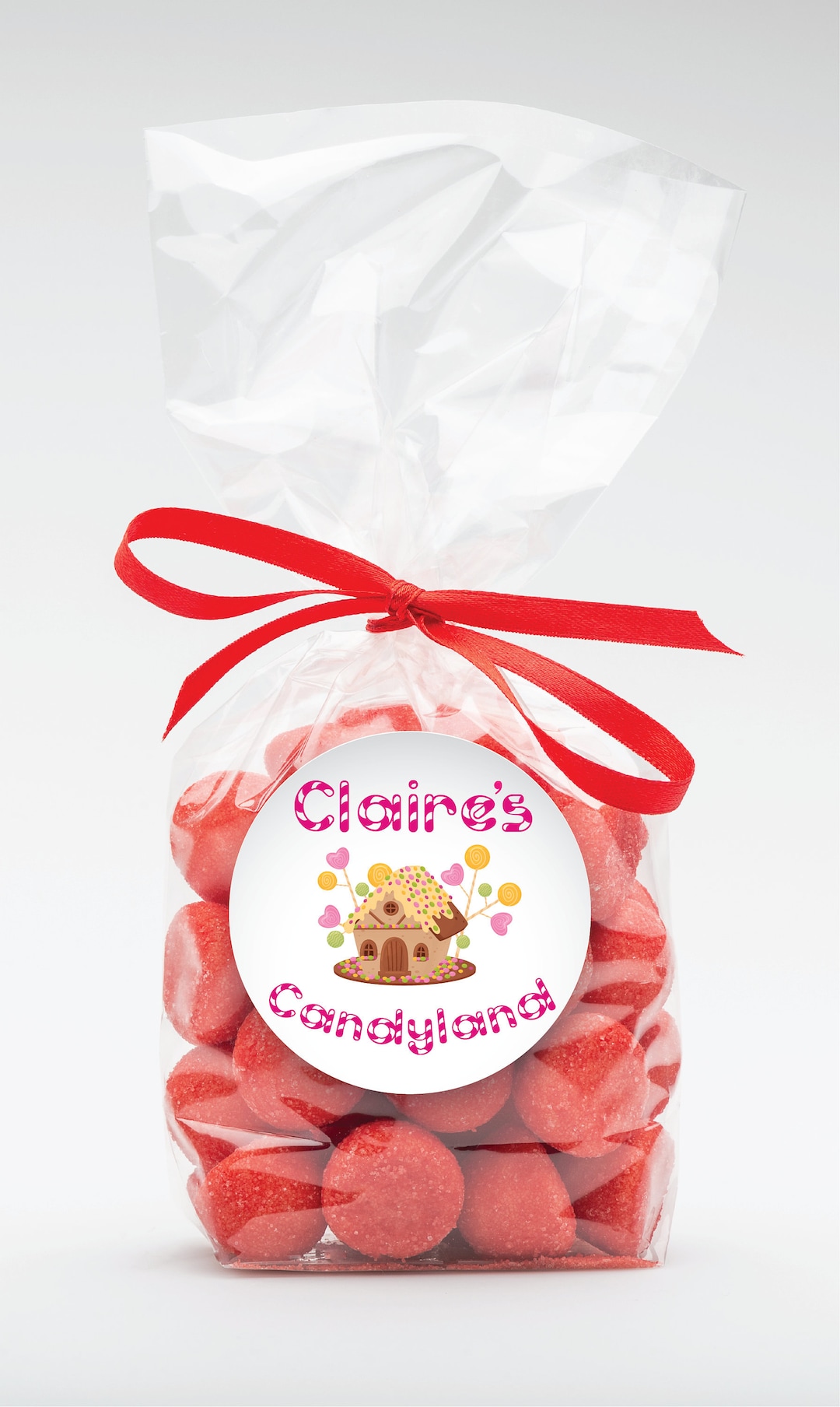 Candyland Party Favor Stickers, Stickers, Candy Party Favors, Candyland ...