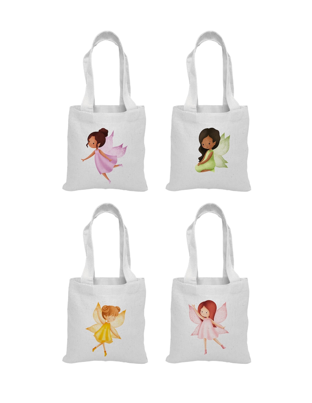 4 Fairy Treat Bags, Fairy Party Favor Bags, Fairy Party Favors, Fairy ...