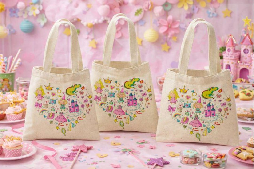 Fairy Tale Party Favor Bags - Set of Three Bags - Etsy