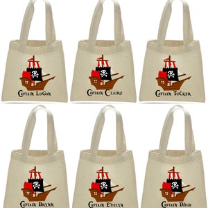 Pirate Party Favor Bags, Pirate Treat Bags, Pirate Gift Bags, Pirate ...