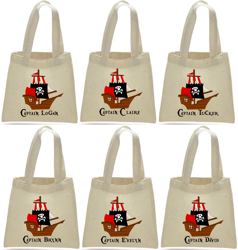 Pirate Party Favor Bags Pirate Treat Bags Pirate Gift Bags | Etsy
