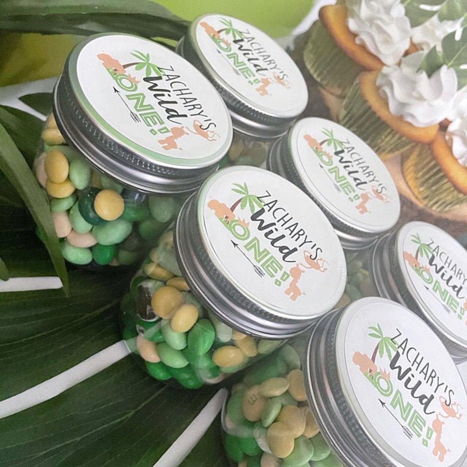 Wild One Party Favor Stickers, Stickers, Wild One Party Favors, Wild ...