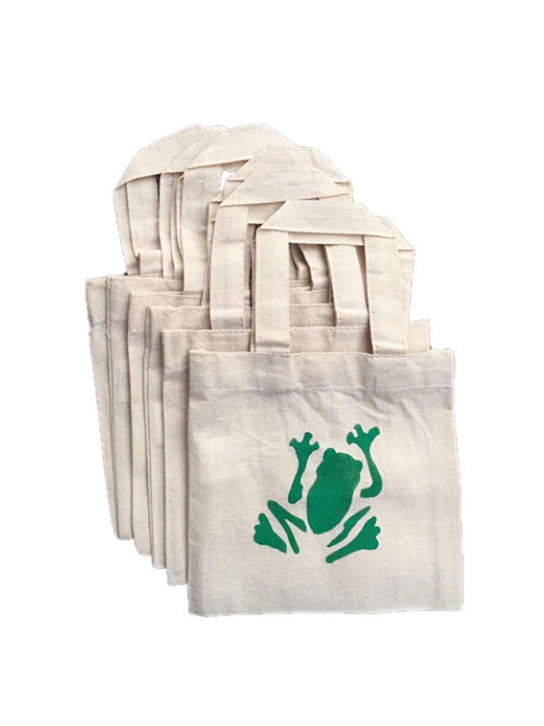 6 Frog Treat Bags, Jungle Party Favor Bags, Frog Party Favors, Party ...