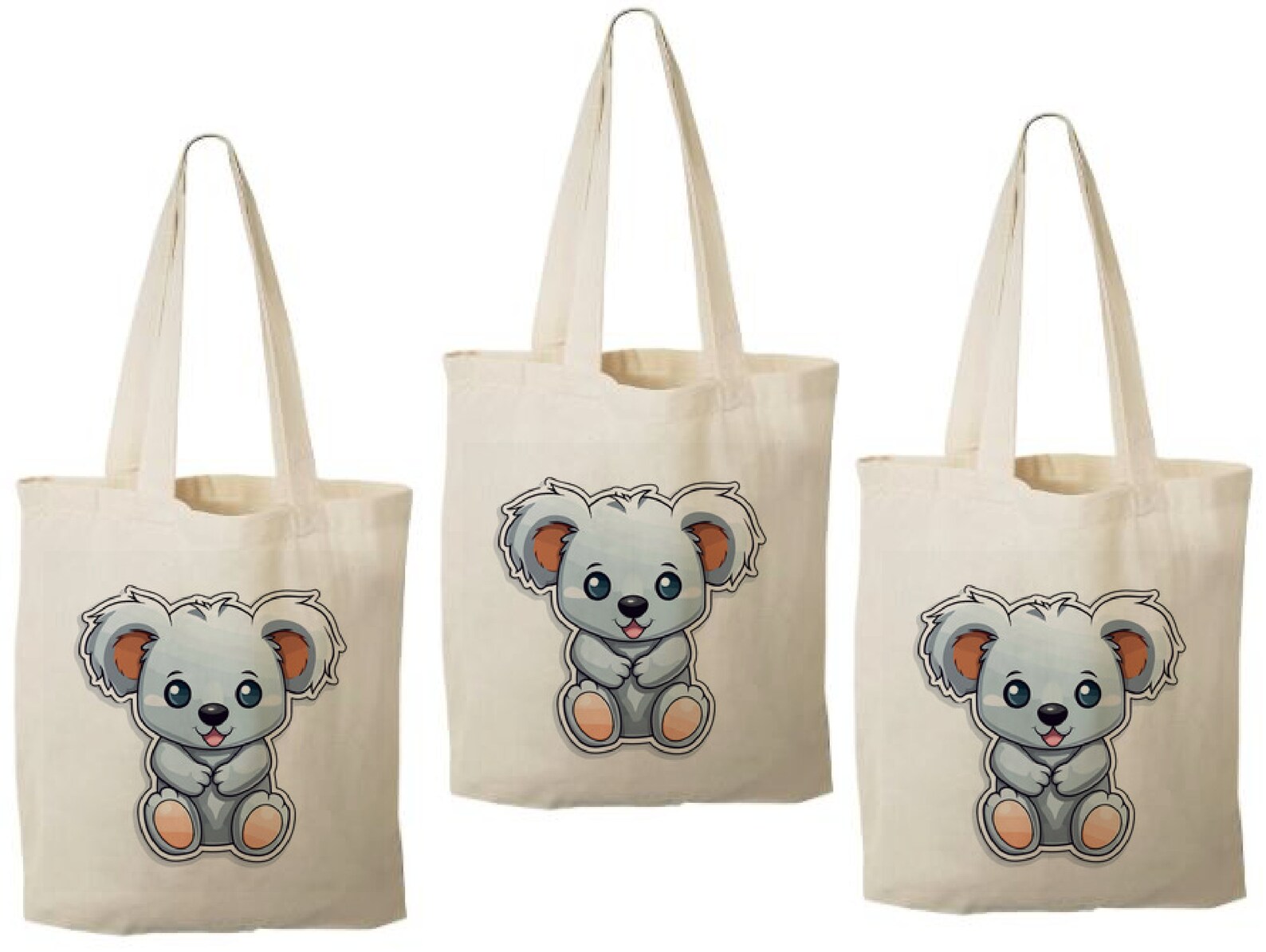 3 Koala Treat Bags, Party Favor Bags, Koala Treat Bags, Koala Party ...