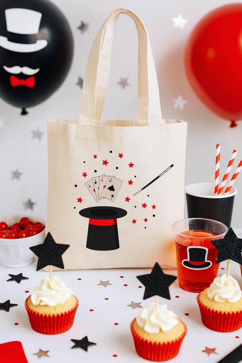 Magic Party Favor Bags - Perfect for Magic Themed Parties! - Set of ...