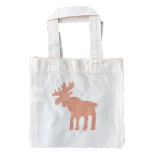 Moose Party Favor Bags, Woodland Party Favors, Party Favor Bags, Cotton ...