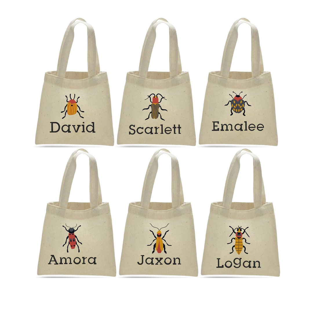 6 Insect Treat Bags, Bug Party Favor Bags, Insect Party Favors, Bug ...