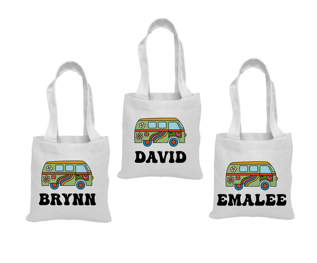 Set of 3 Groovy Birthday Party Bags, Groovy Goodie Bags, Groovy Party ...