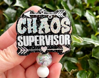 Supervisor Badge - Etsy