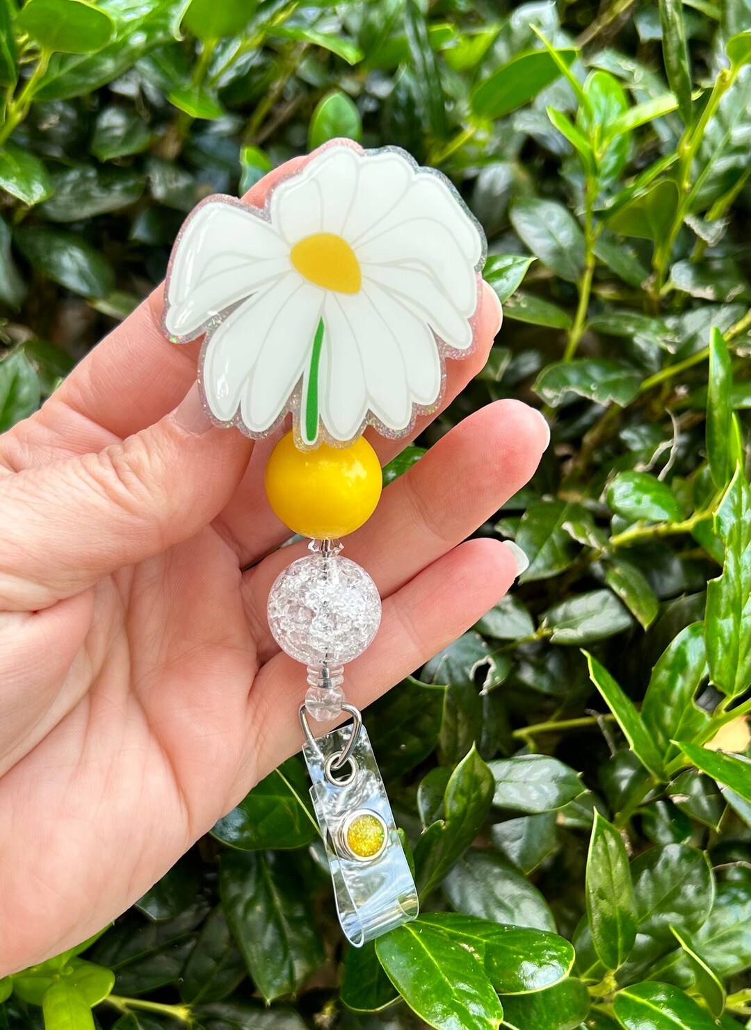 Wilted Daisy Badge Reel Funny Badge Nurse Humor Cute - Etsy