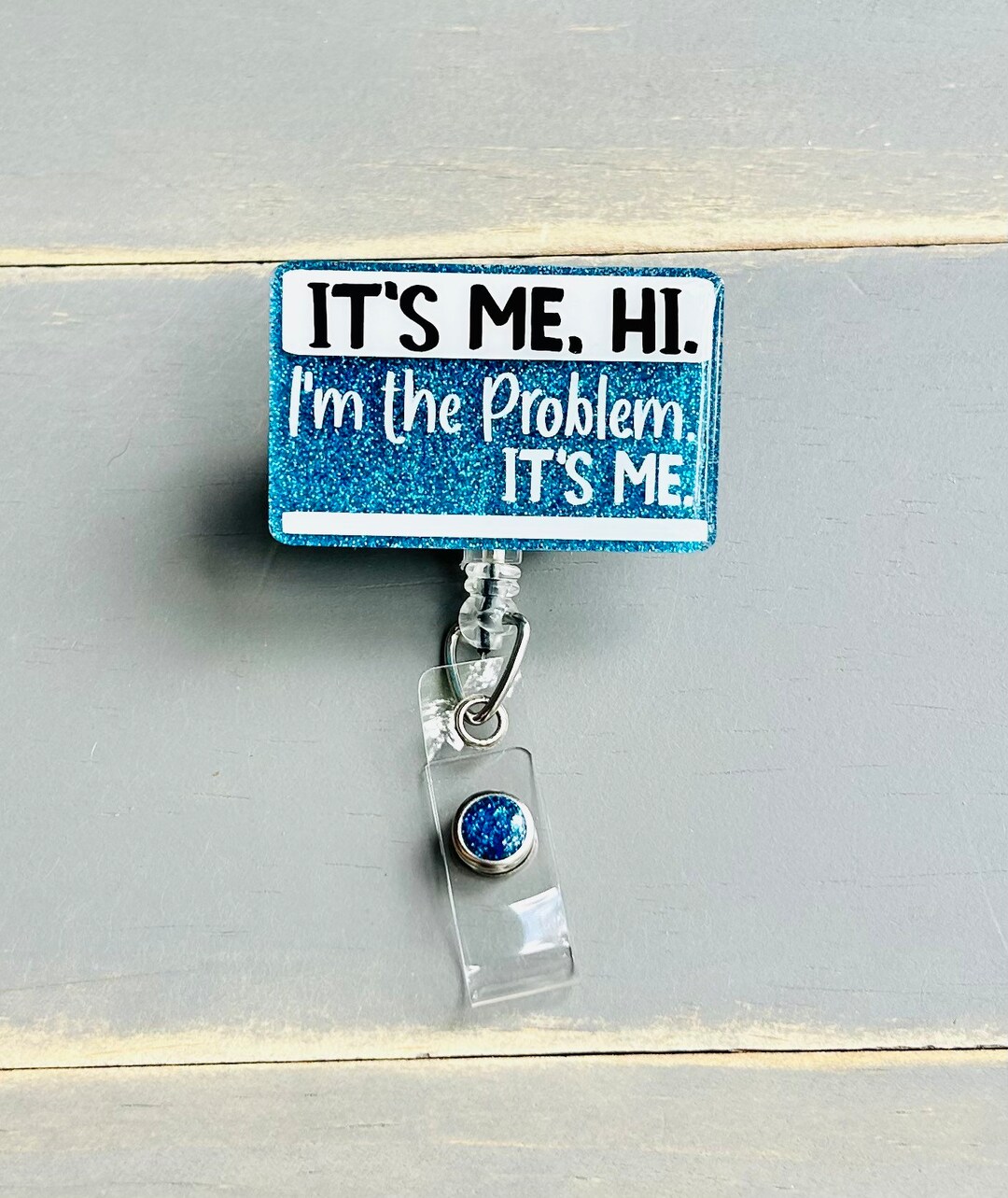 Im the Problem Badge Reel Funny Badge Nurse Humor Badge - Etsy