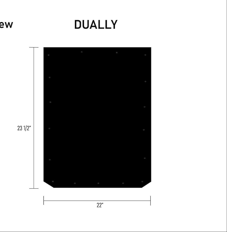 Dually Custom Lighted Mud Flaps, Illumiflaps, Universal Duallies ...