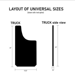 Pickup/suv Custom Lighted Mud Flaps, Illumiflaps, Universal Pickup/suv ...