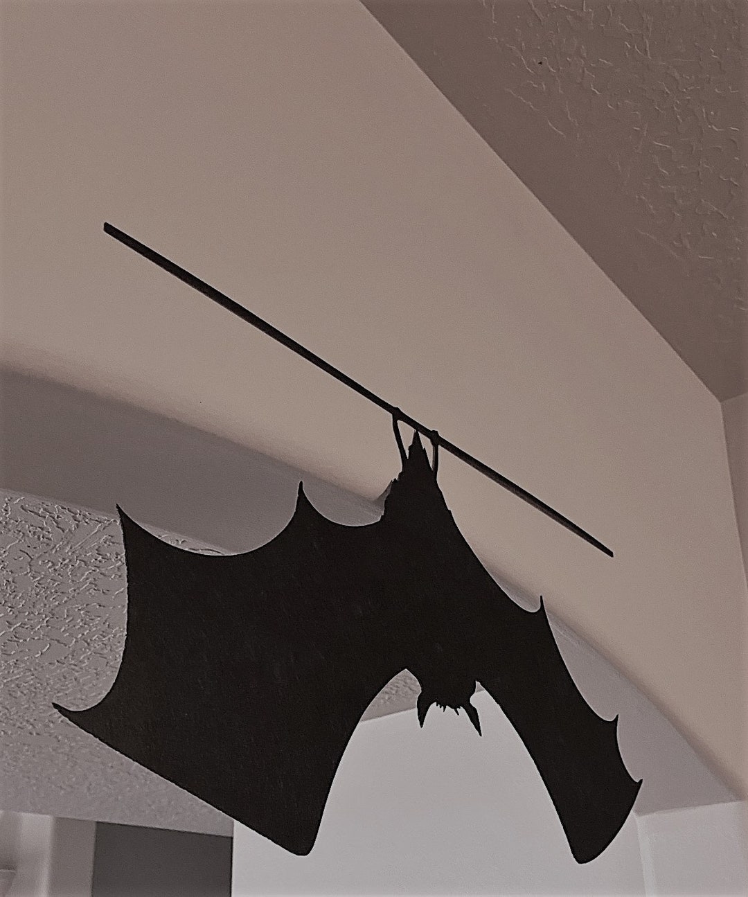 Hanging Foam Bat Foam Bat Cut Out Laser Cut Halloween - Etsy