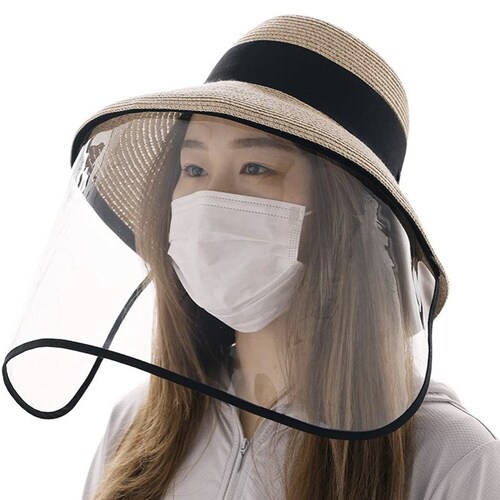 Linen Hood With Face Shield Face Shield Hood Face Shield | Etsy