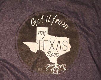 Texas roots | Etsy