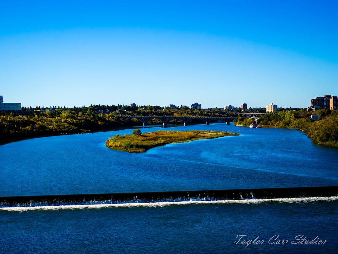 City of Bridges Downtown Saskatoon Photograph Print - Etsy