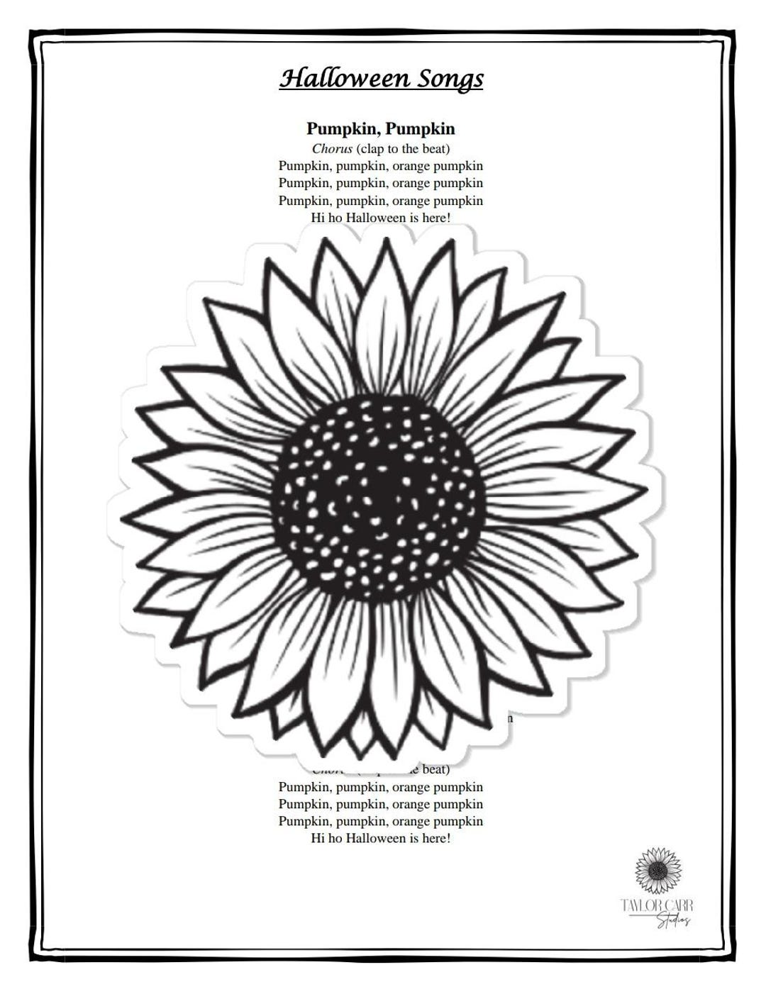 Halloween Spooky Children Circle Time Action Fingerplays Songs for ...