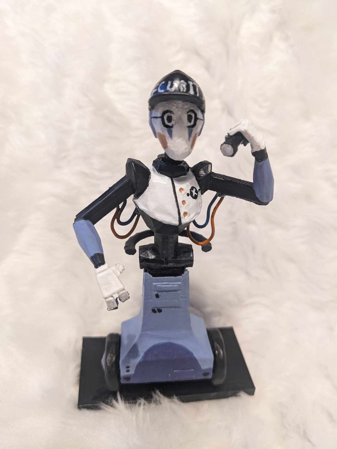 Security Staff Bot Figurine Hand Painted 3D Printed made to Order - Etsy UK