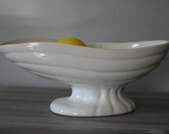 Footed serving bowl | Etsy